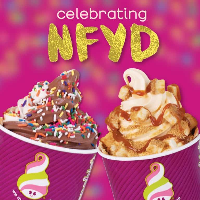 Menchie's Swirls Free Froyo & Toppings on National Frozen Yogurt Day ...