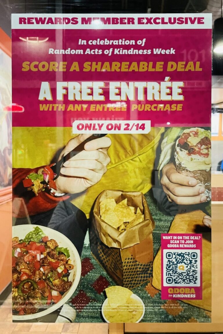 QDOBA Mexican Eats Offers BOGO Free Entree on Valentine's Day - Mile ...