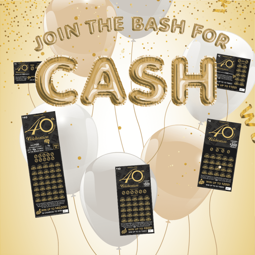 Last Chance! Colorado Lottery Gives Away FREE 40th Anniversary Scratch ...