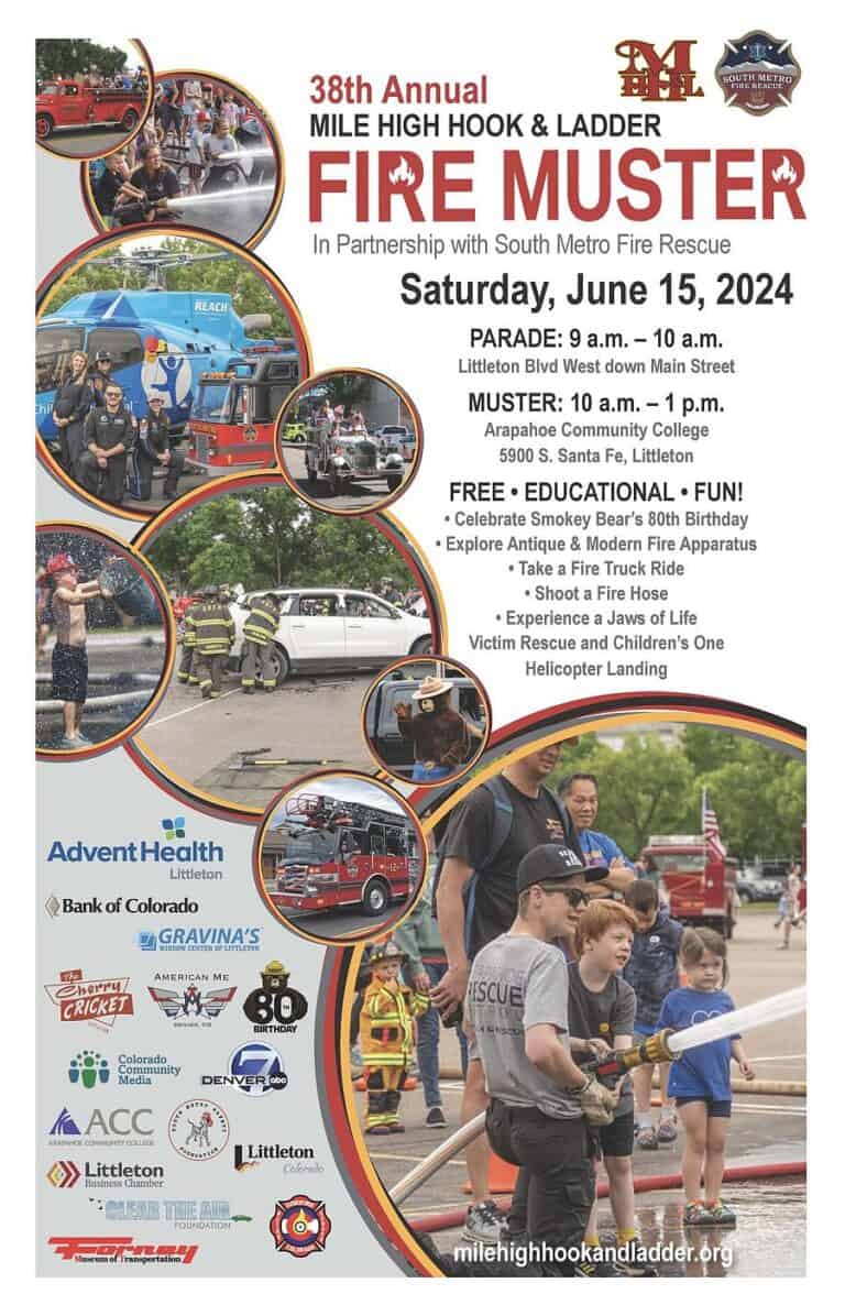 Hot Fun! Annual Fire Parade & Muster In Littleton. Fire Truck Rides ...