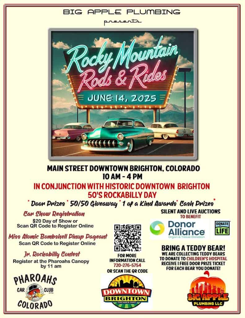 Rockabilly 50's Day & Rocky Mountain Rods & Rides Car Show In Brighton ...