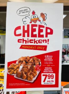 Today! Safeway Offers "Cheep Chicken!" Special Every Monday - Two ...
