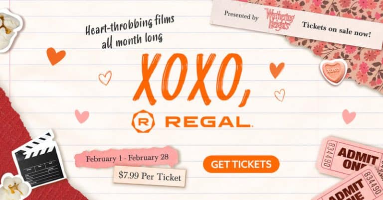 Regal Cinemas' 'XOXO, Regal' Romance Series Offers Discounted Tickets ...