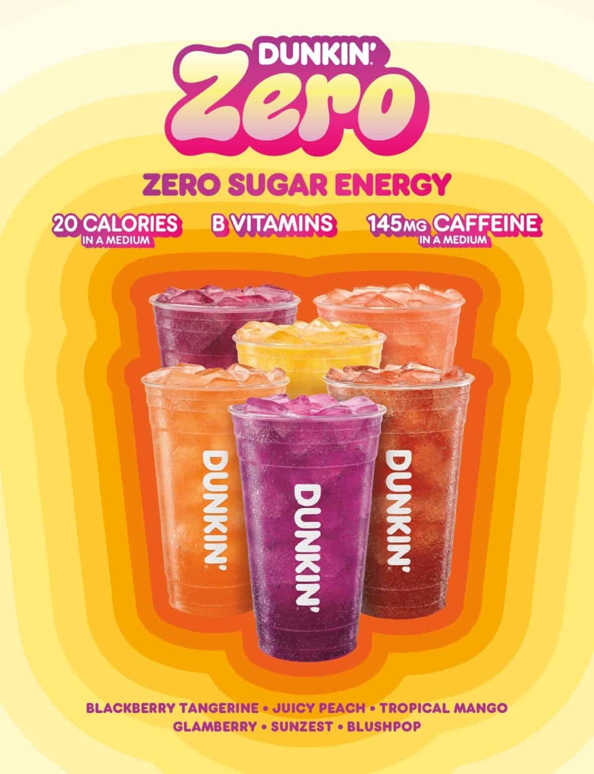 Last Day! Enjoy New Dunkin' Zero Drinks for Just $3 at Dunkin' for Two ...