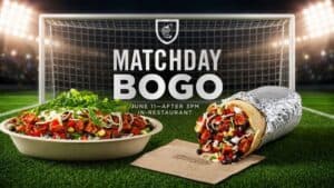 Soccer Fans Score Buy-One-Get-One Burrito at Chipotle for One Day Only ...